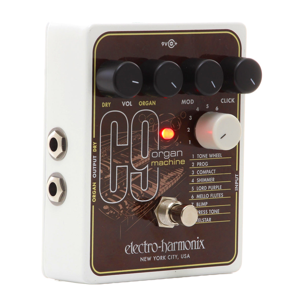 Electro-Harmonix C9 Organ Machine Modulation Effects Pedal – Chuck ...
