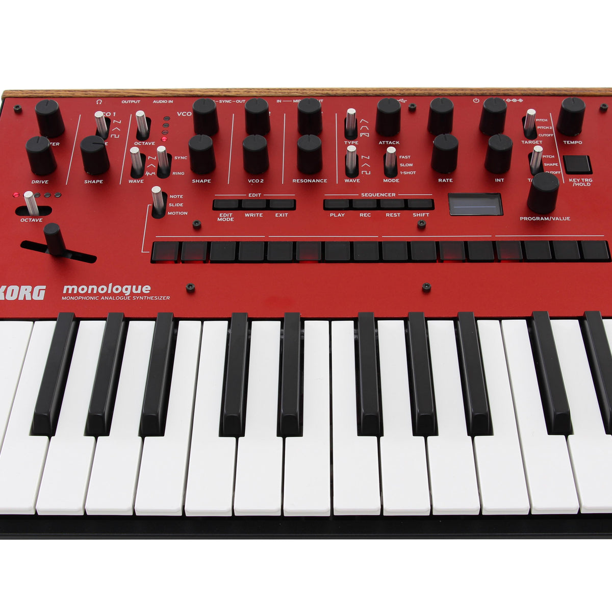 Korg monologue Monophonic Analogue Synthesizer - Red – Chuck Levin's ...