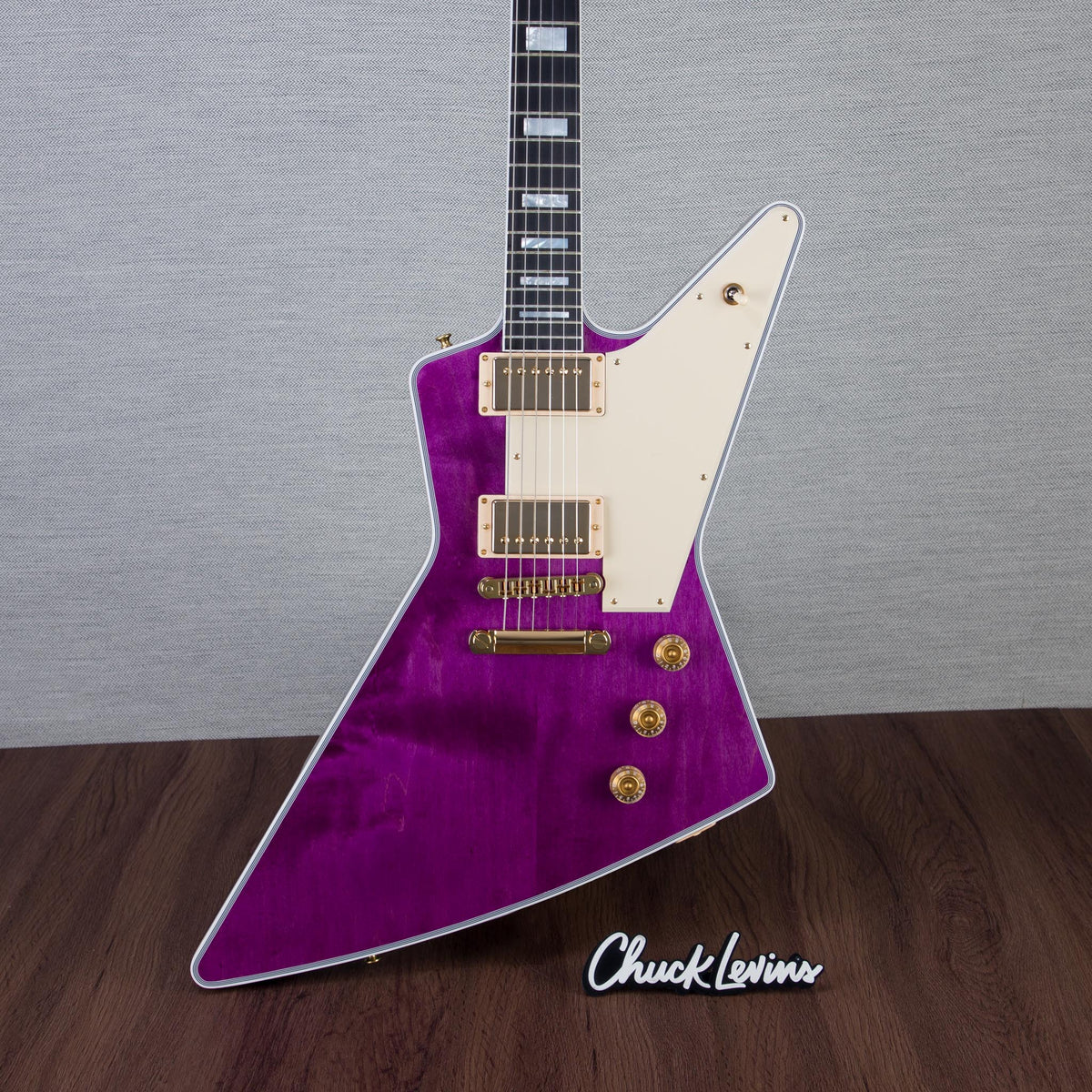 Gibson Custom Shop Explorer Custom VOS Electric Guitar - Trans Violet ...