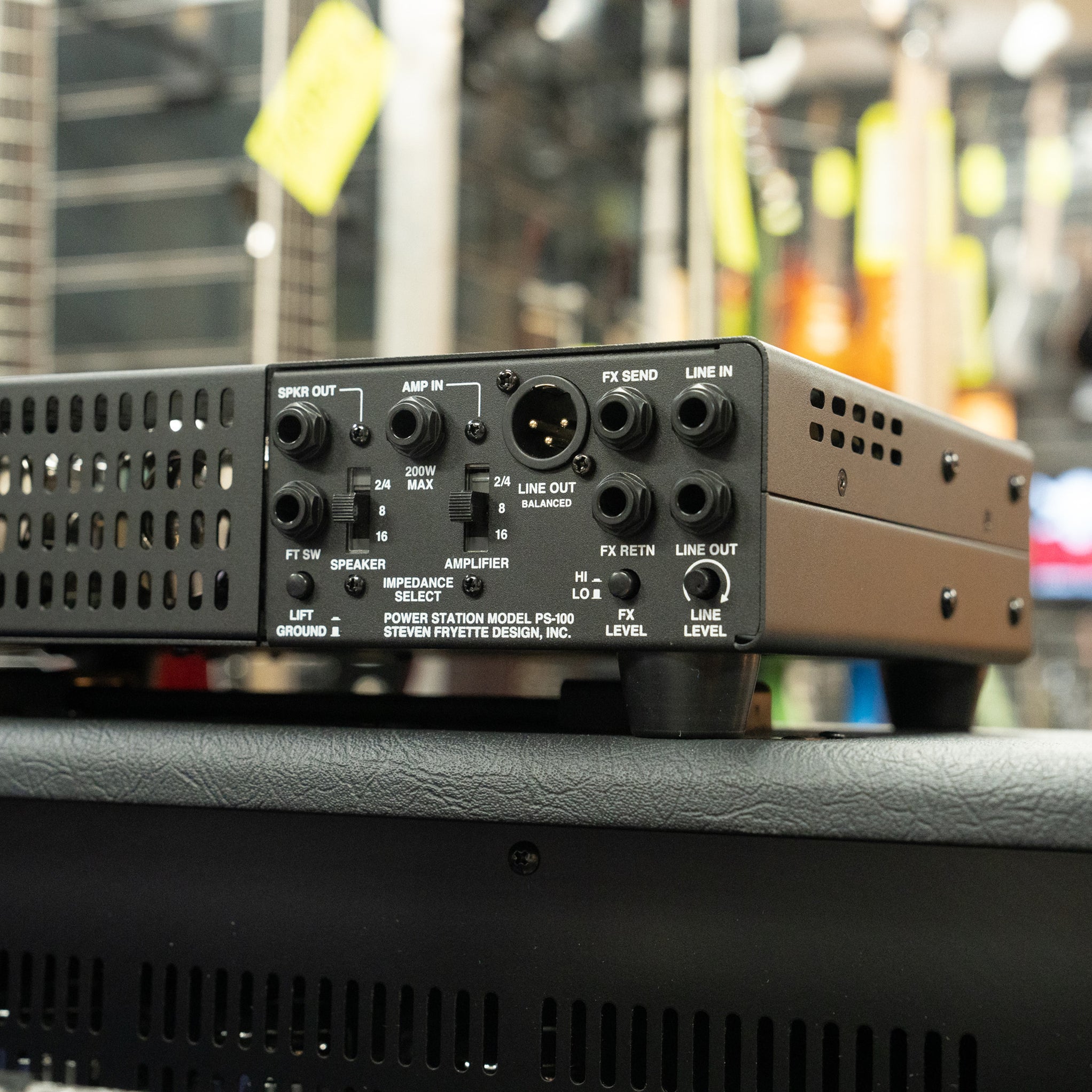 Fryette PS-100 Power Station - Reactive Load with 100-Watt Re-Amp (Att ...