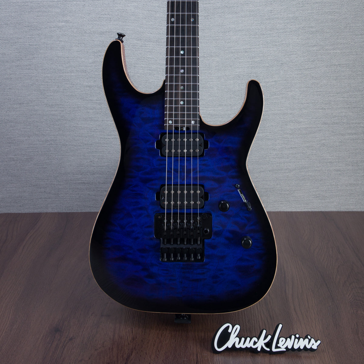 ESP USA M-II FR Electric Guitar - Dark Blue Sunburst - #US24019 – Chuck ...