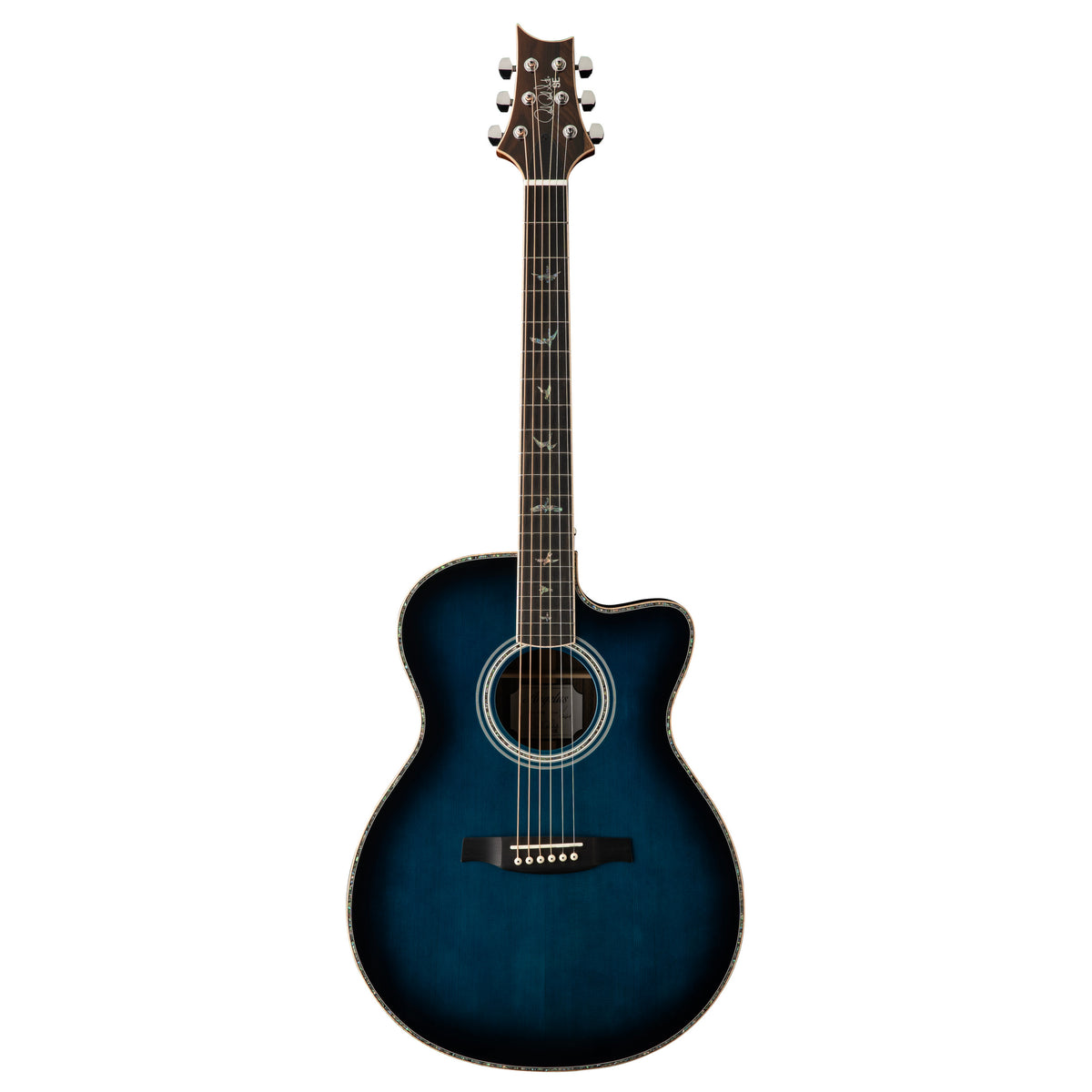 PRS SE A60 Angelus Acoustic Electric Guitar - Cobalt Blue Burst – Chuck ...