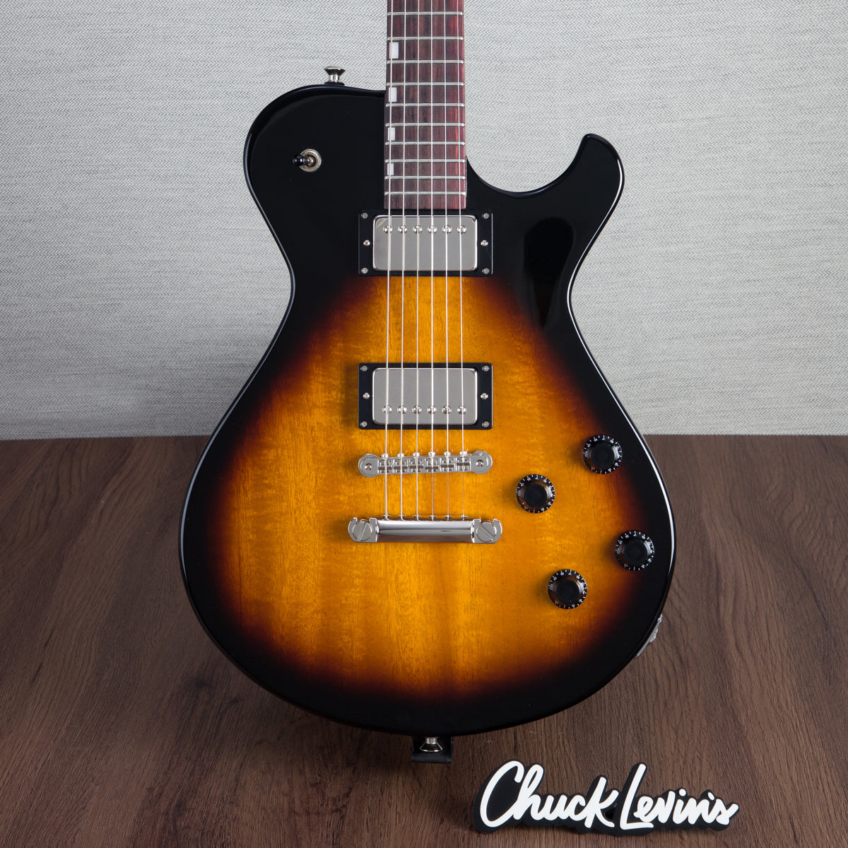Knaggs Steve Stevens SSC-J Electric Guitar - Black Burst – Chuck Levin ...