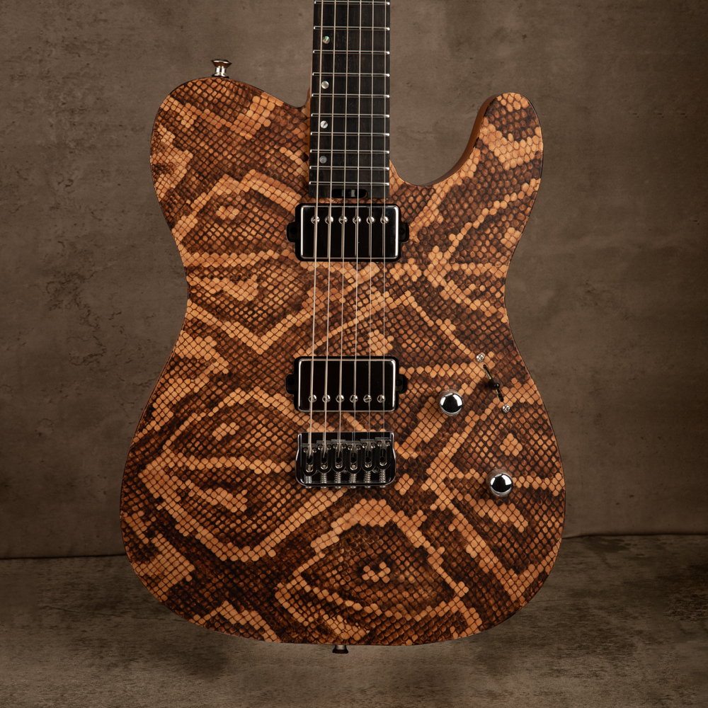 ESP USA Limited Edition TE-II Hardtail Electric Guitar - Snake Skin ...