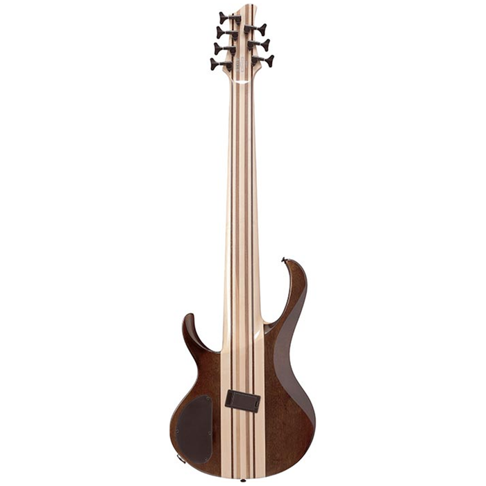 Ibanez BTB7MS-NML Multi-Scale 7-String Bass Guitar - Natural Mocha Low ...