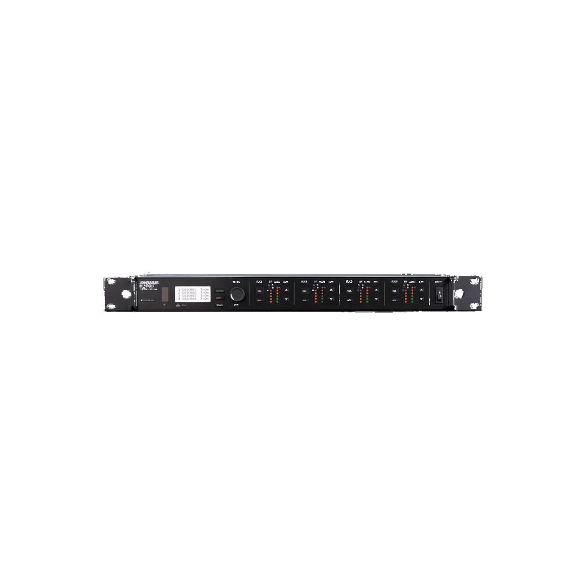 Shure ULXD4Q Quad-Channel Wide-Band Digital Wireless Receiver - G57 Ba ...
