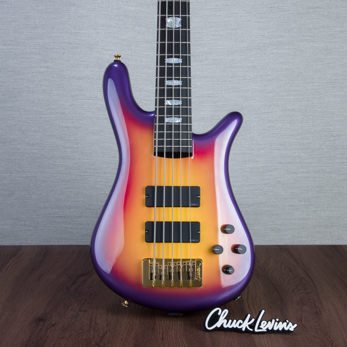 Spector USA NS-5 Electric Bass Guitar - Scary Burst - #1666 — Chuck ...