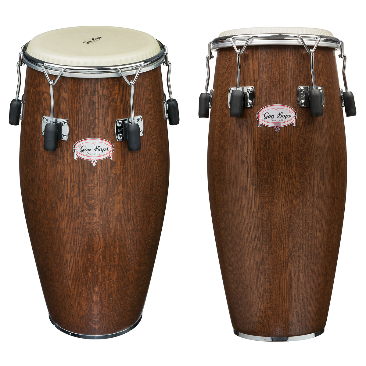 Gon Bop California Series Conga & Tumba Set-Mahogany – Chuck Levin's ...